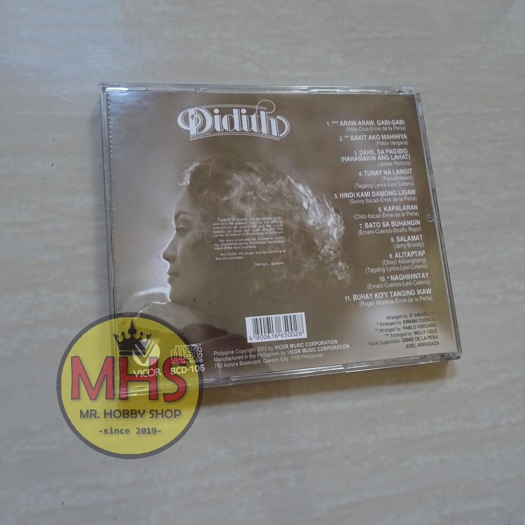 Didith CD (100% Original Copy), Hobbies & Toys, Music & Media, CDs ...