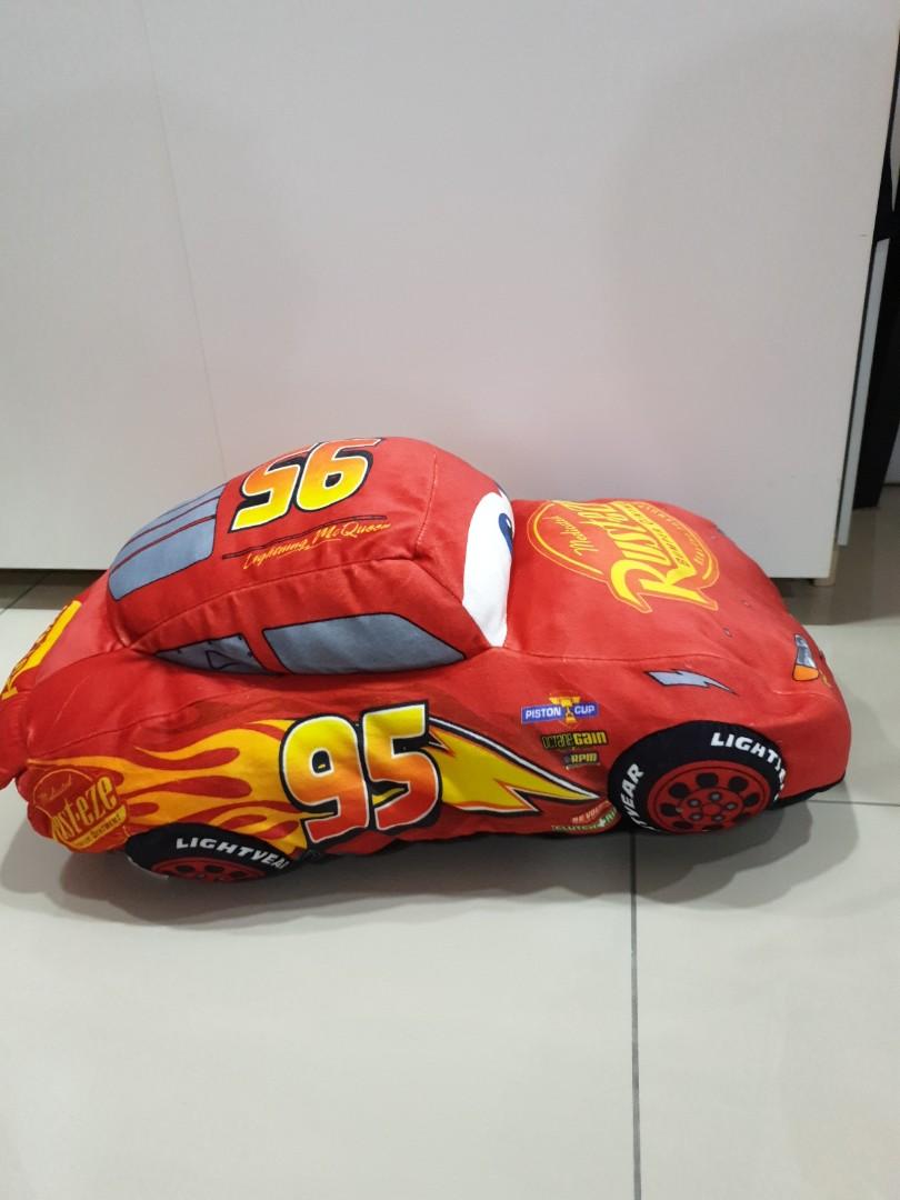 Disney Cars 3 Transforming Lightning McQueen marshmallow pillow ...