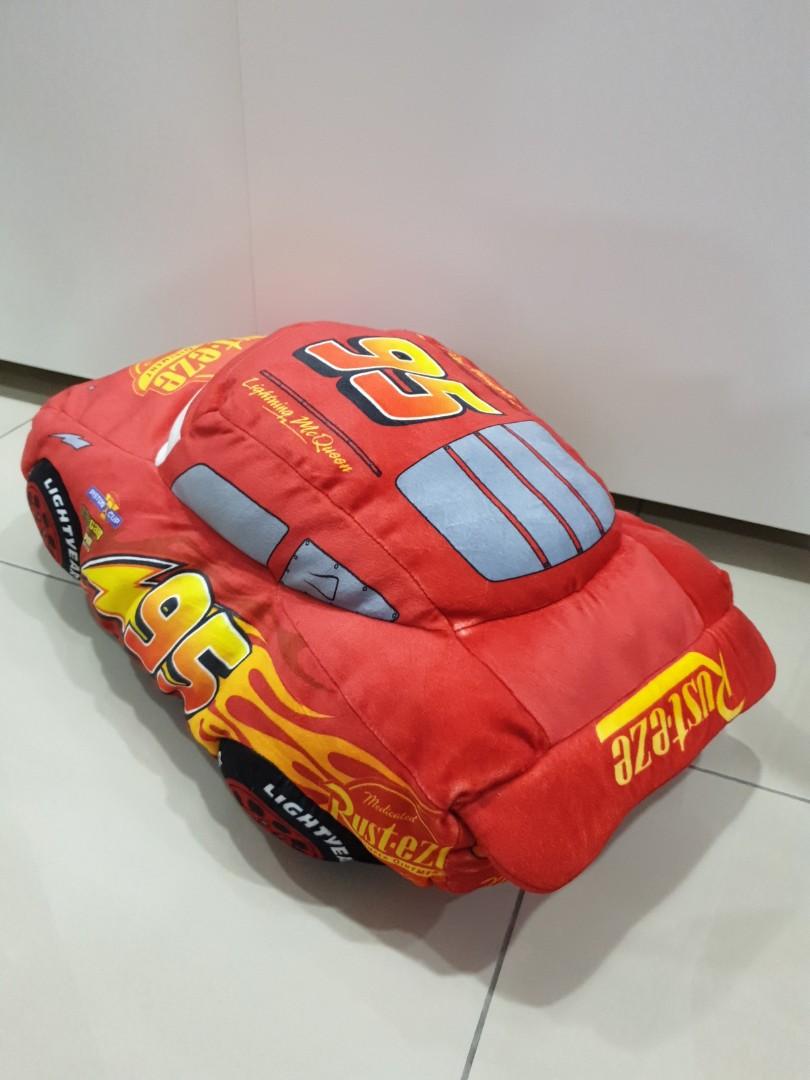 Disney Cars 3 Transforming Lightning McQueen marshmallow pillow ...