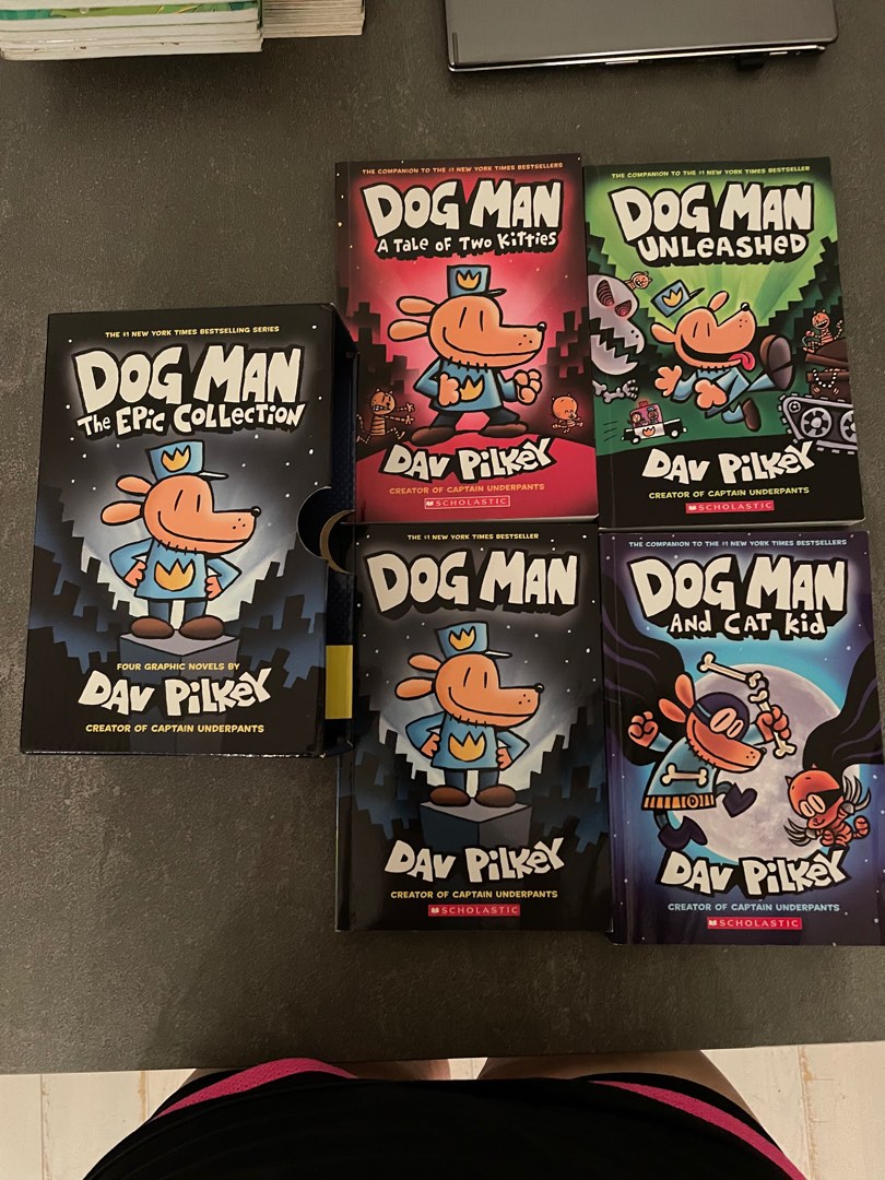 Dog Man set (90%New) - Carousell