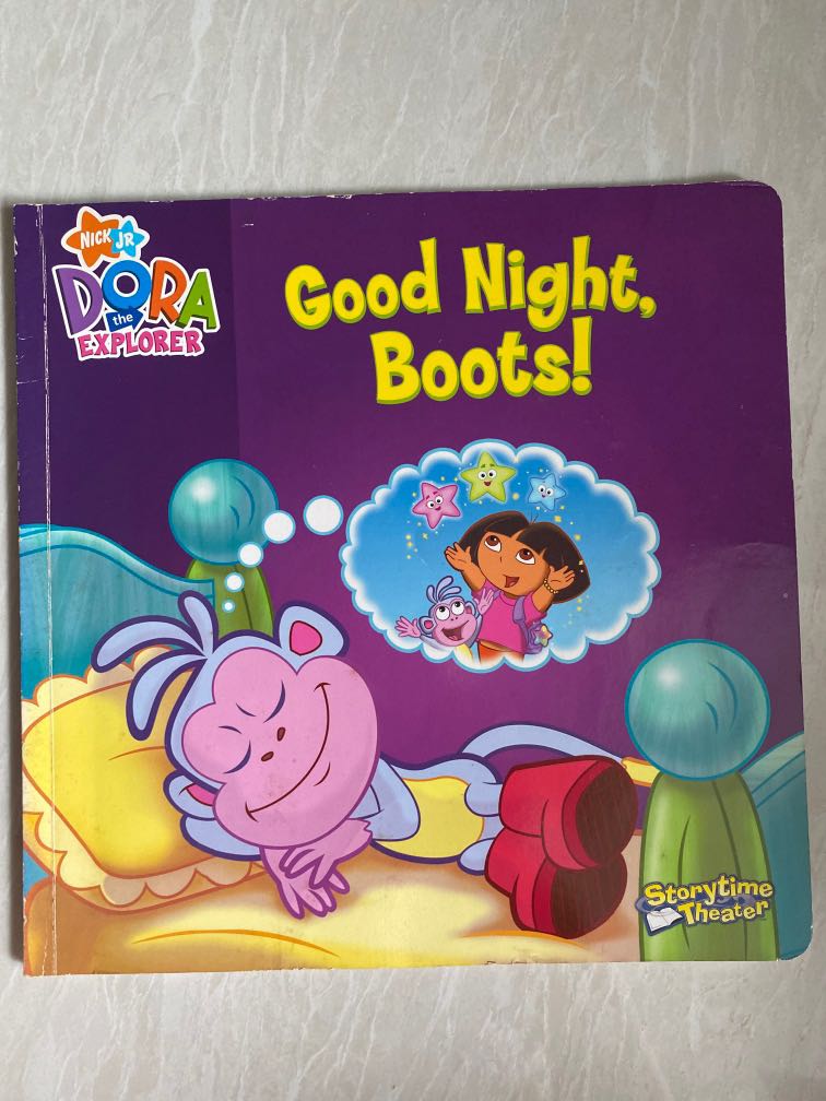 Dora the explorer: a good night, boots !, Hobbies & Toys, Books ...