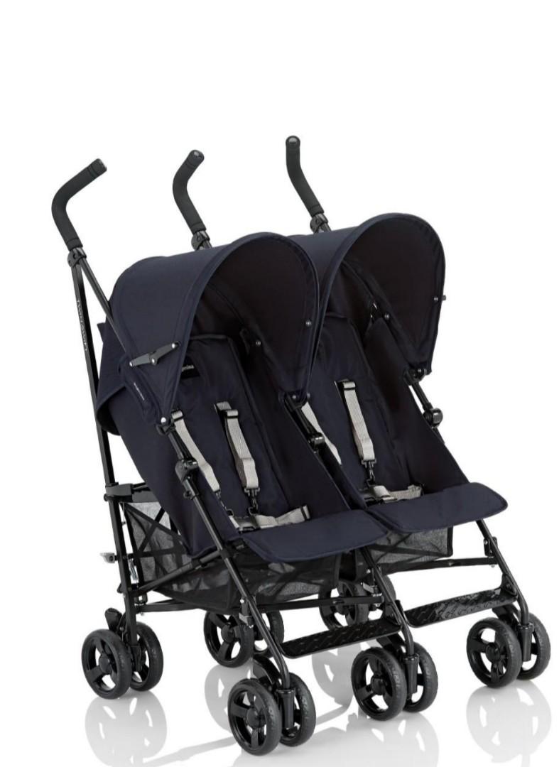 Double/Twin Pram, Babies & Kids, Going Out, Strollers on Carousell