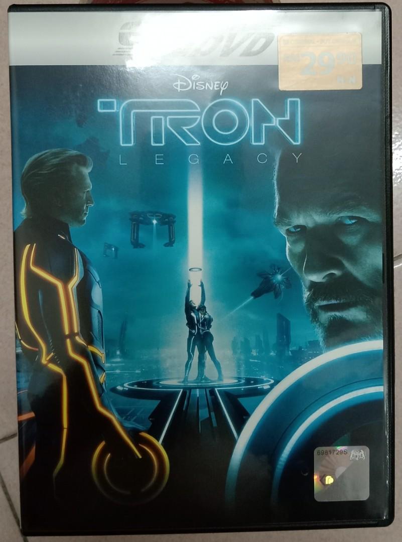DVD Disney TRON LEGACY 🔥 JEFF BRIDGES MOVIE, Hobbies & Toys, Music ...