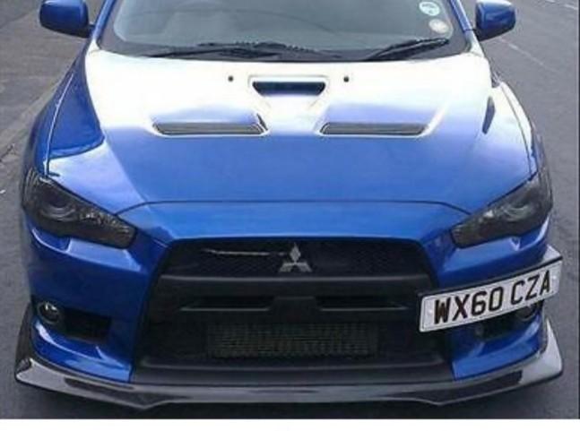 Evo x original Euro license plate Holder (Available unless marked as ...