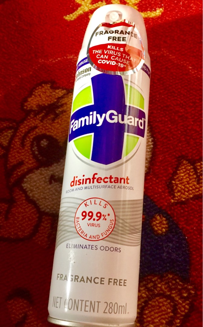 FAMILY GUARD DISINFECTANT SPRAY 280ML, Beauty & Personal Care ...