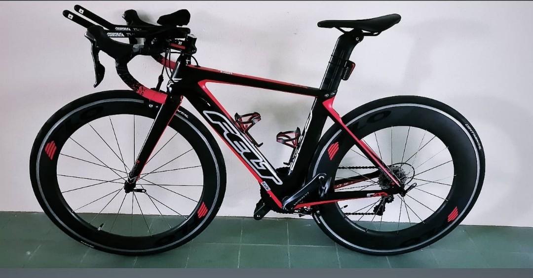 Felt AR5 Full Carbon Frame Aero bike, Sports Equipment, Bicycles & Parts, Bicycles on Carousell