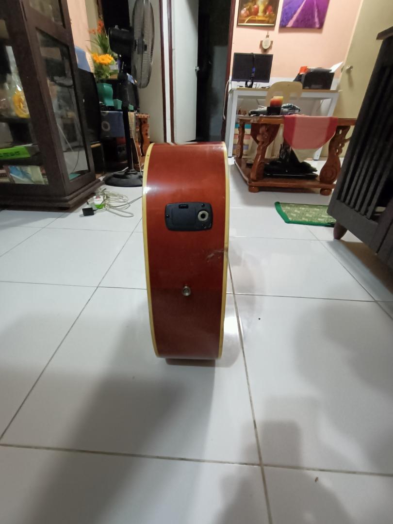 FERNANDO AW-41EQ Acoustic Guitar, Hobbies & Toys, Music & Media ...