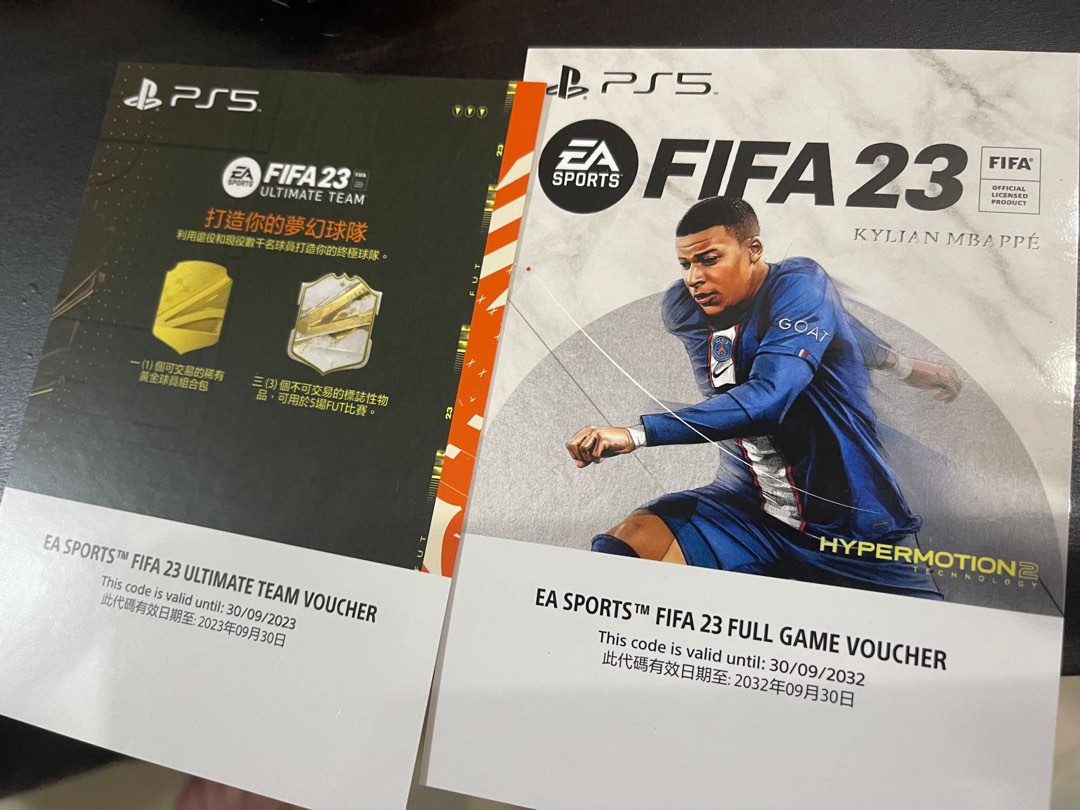 FIFA 23 voucher, 電子遊戲, 電子遊戲, PlayStation - Carousell