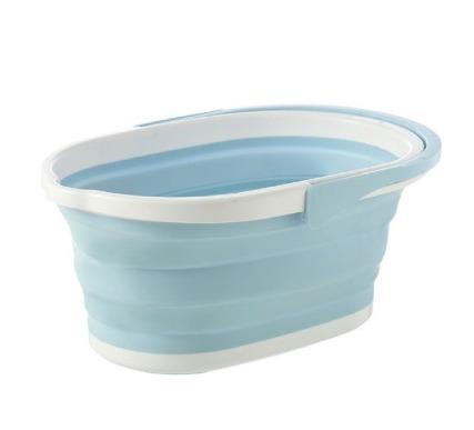 Foldable Collapsible Pail Bucket Multi-purpose Washing Pail Kitchen ...