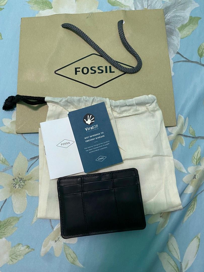 FOSSIL CARD HOLDER, Men's Fashion, Watches & Accessories, Wallets & Card Holders on Carousell