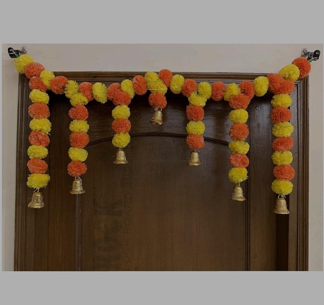 [FREE DELIVERY] Thoranam, Toran Indian House Decoration, Furniture & Home Living, Home Decor ...