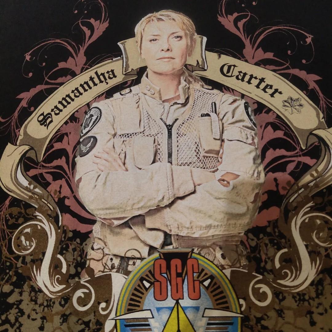 STAR GATE 1 TEE (SAMANTHA CARTER), Men's Fashion, Tops & Sets, Tshirts ...