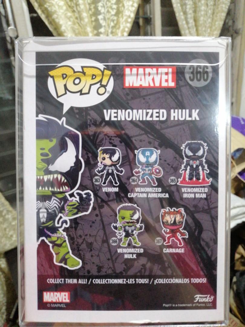 Funko pop Hulk Venomized Below PPG Value, Hobbies & Toys, Toys & Games ...