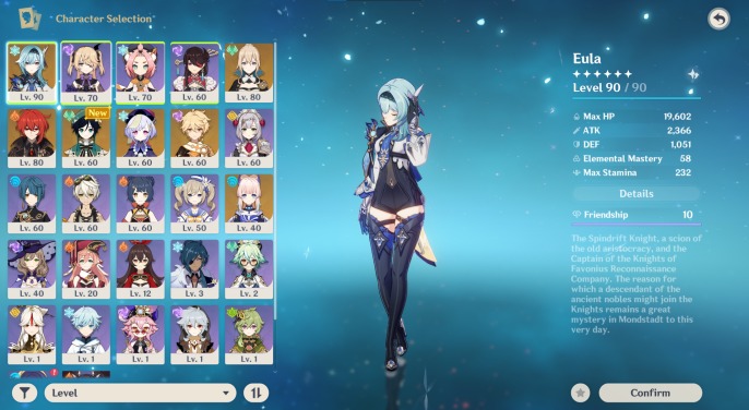 Genshin Impact Account. Elula with Signature weapon, Video Gaming ...