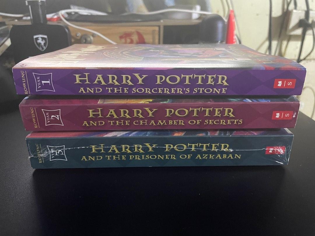 Harry Potter 3 Books (1st, 2nd, and 3rd) BRADNEW, Hobbies & Toys, Books ...