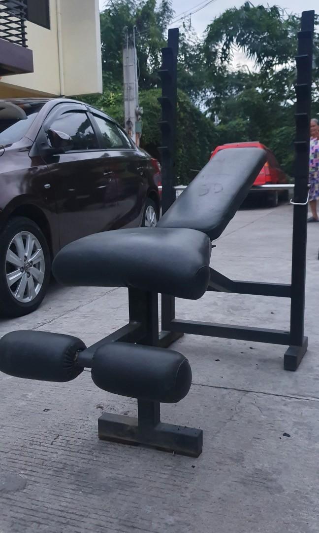 Heavy duty bench press, Sports Equipment, Exercise & Fitness, Cardio ...