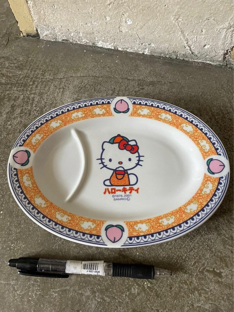 Hello kitty ceramic dim sum plate, Furniture & Home Living, Kitchenware ...