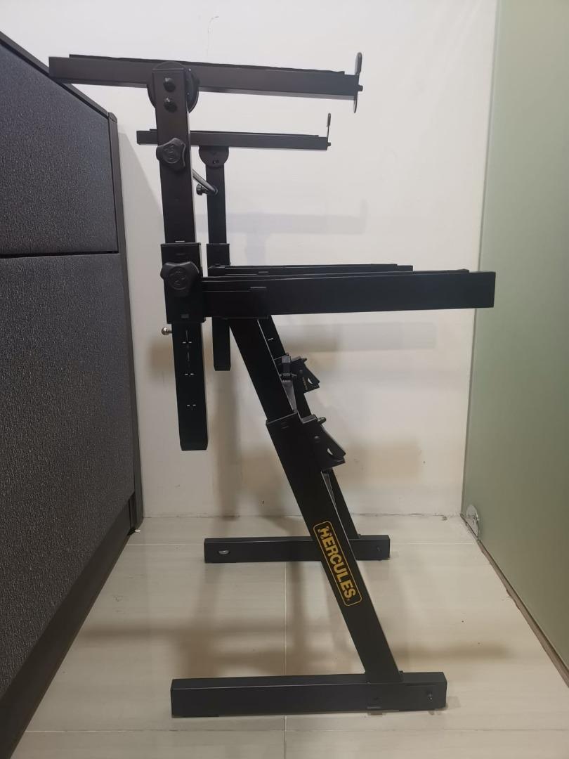 Hercules KS410B Autolock Z-Keyboard Stand (2 Keyboards), Hobbies & Toys ...