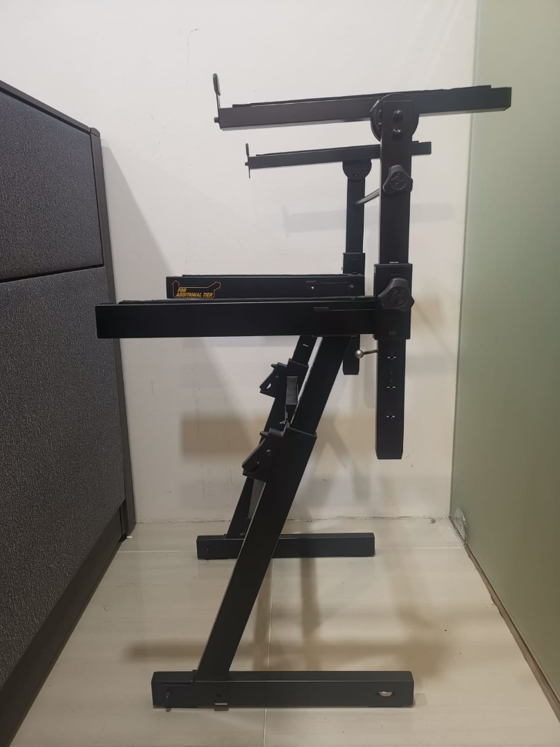 Hercules KS410B Autolock Z-Keyboard Stand (2 Keyboards), Hobbies & Toys ...