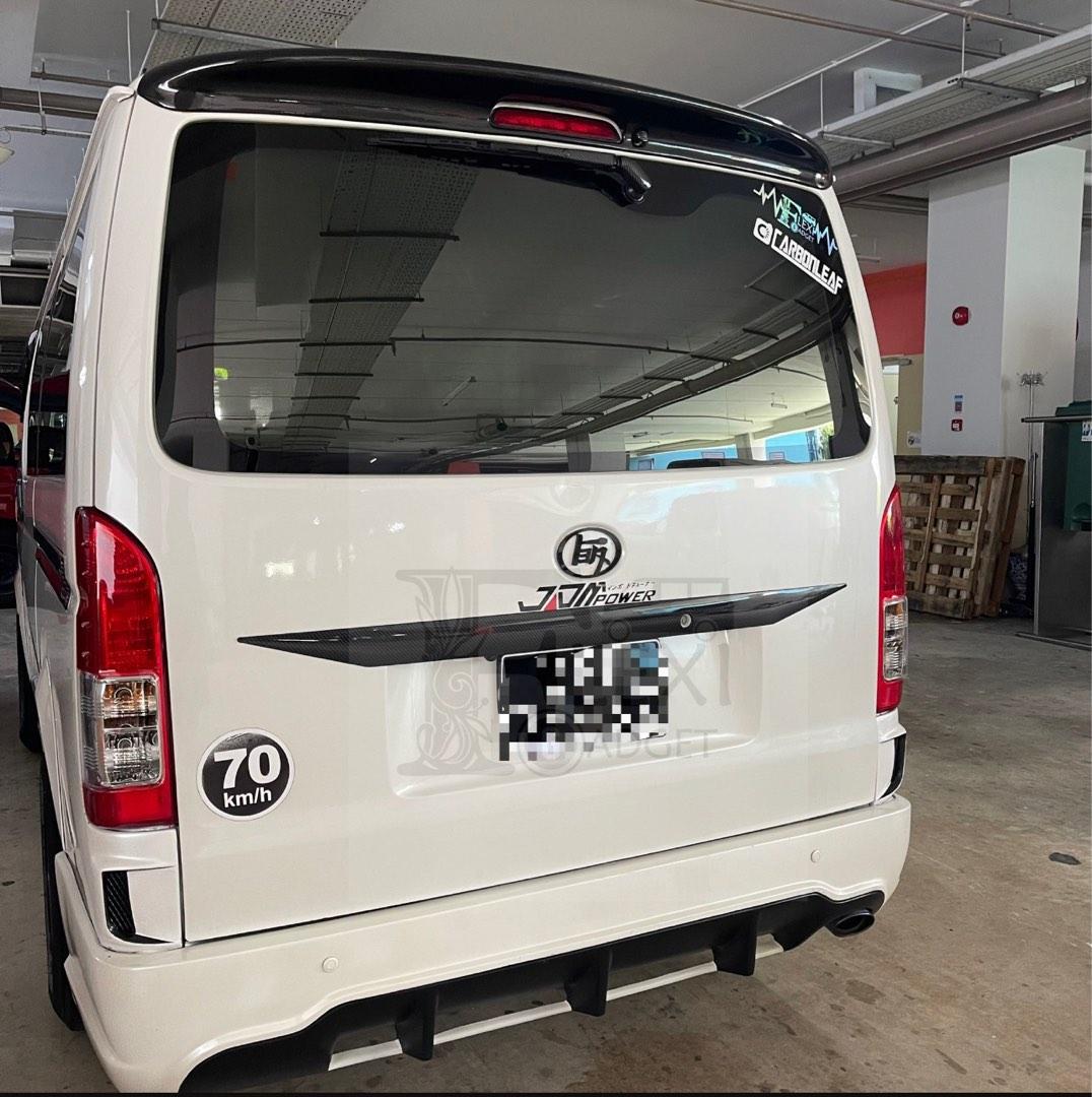 Hiace Logo / Hiace Matt Black Logo / Hiace Accessories / Hiace Emblem ...