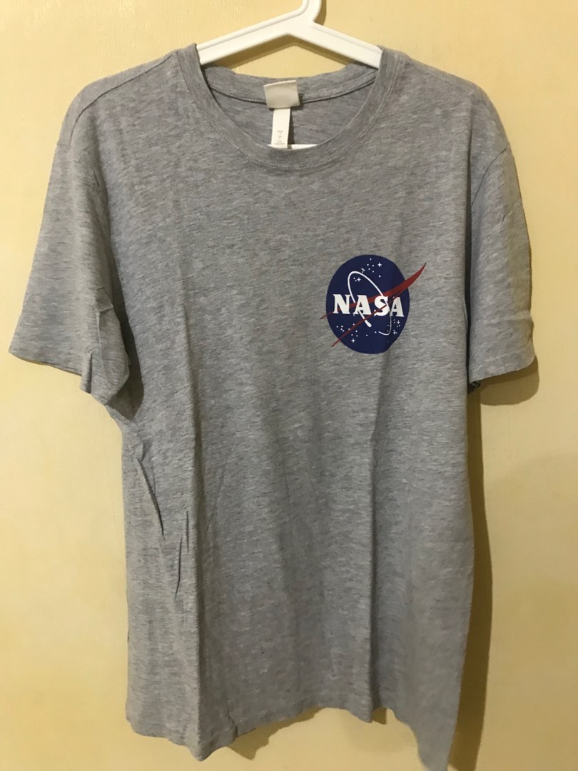 H&M - NASA (M), Men's Fashion, Tops & Sets, Tshirts & Polo Shirts on ...