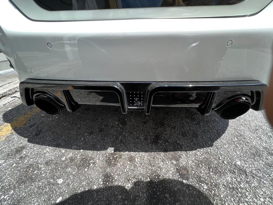 Honda Civic FC Diffuser with Exhaust Muffler, Auto Accessories on Carousell