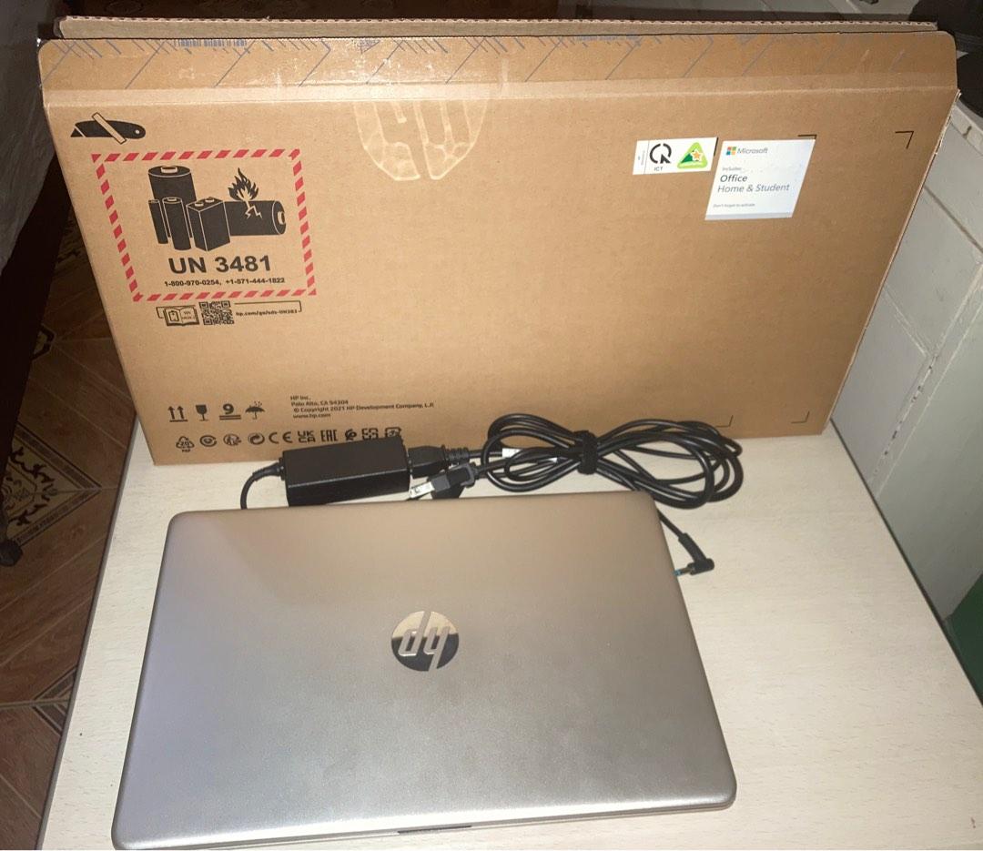 RUSHH , HP 15s 15.6 inch FHD Ryzen 5 5500 u 8gb ssd 512gb windows 11 NO ...