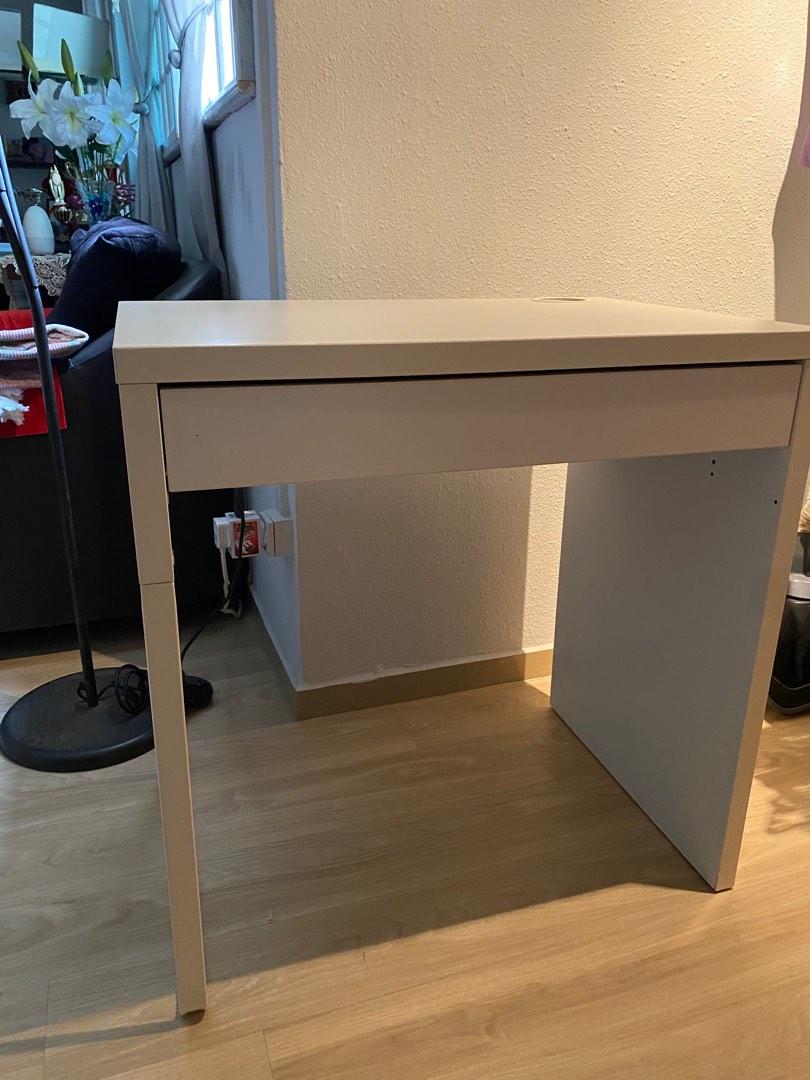 Ikea micke desk/table, Furniture & Home Living, Furniture, Tables ...