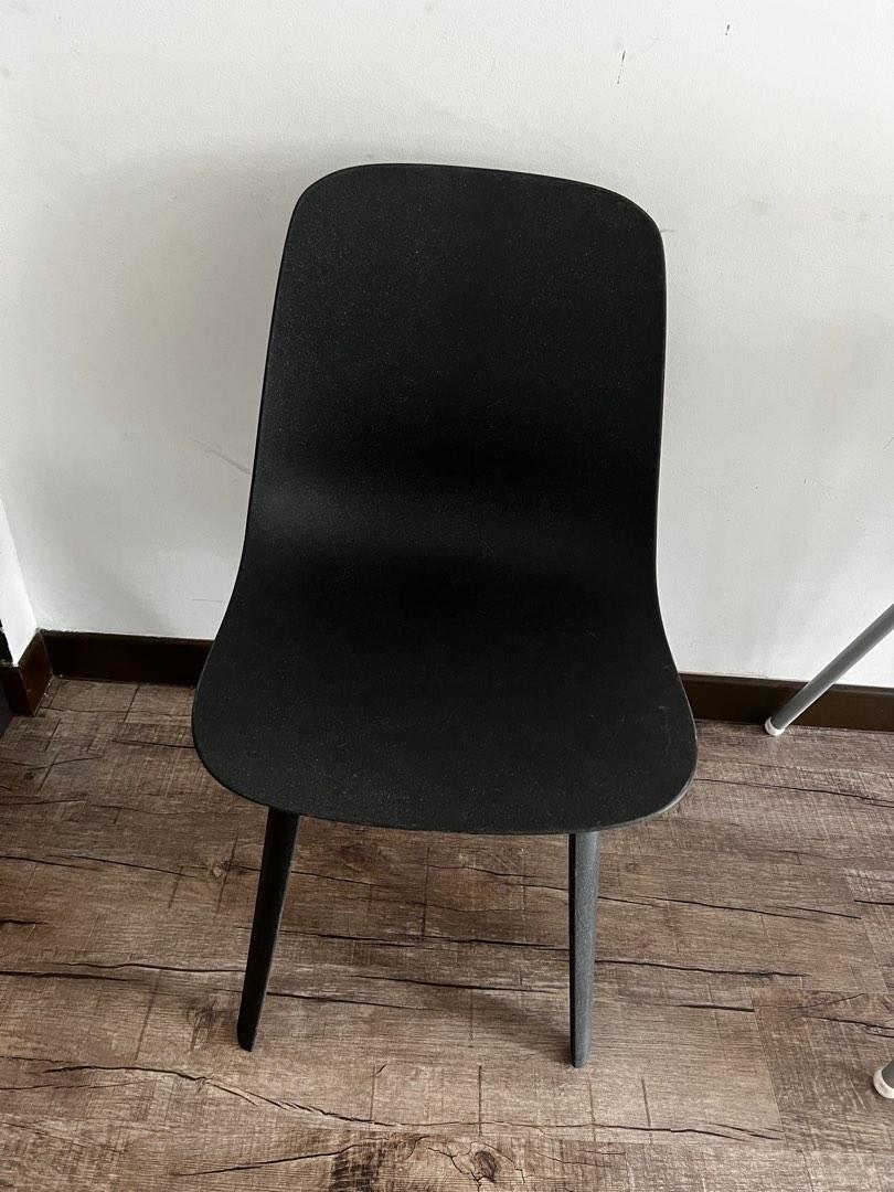 IKEA Odger Chair Anthracite, Furniture & Home Living, Furniture, Chairs ...
