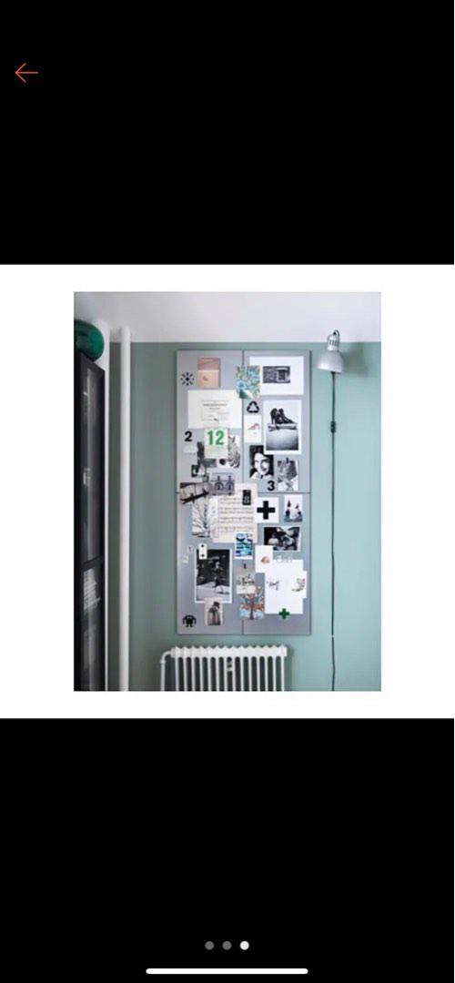 IKEA SPONTAN Magnetic Board (Papan Magnet), Furniture & Home Living ...