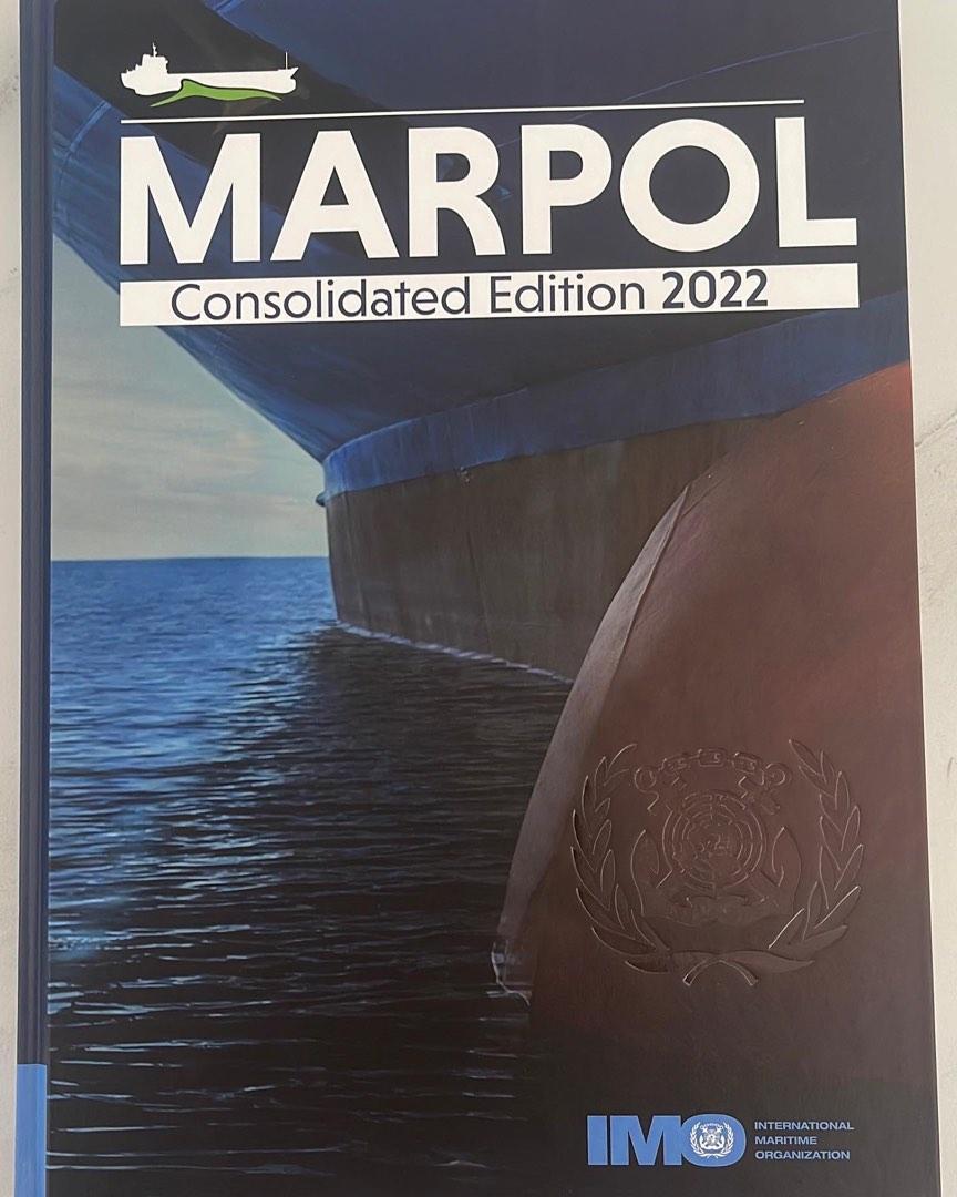 IMO MARPOL Consolidated Edition 2022 - New Edition, Hobbies & Toys ...