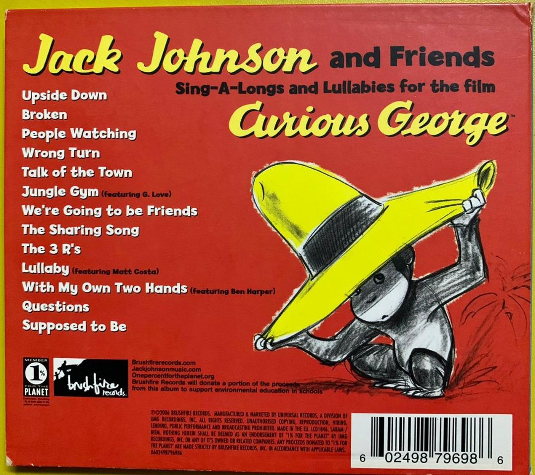 Jack Johnson And Friends - Sing-A-Longs And Lullabies For The Film ...