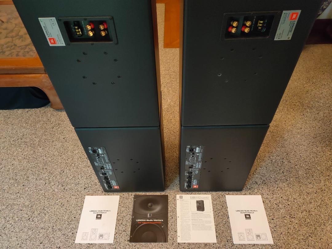 JBL LSR6332 & LSR6312SP STUDIO MONITOR SYSTEM, Audio, Soundbars ...