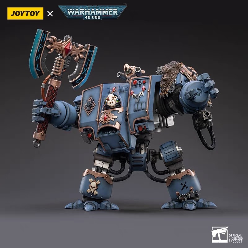 Joy Toy Warhammer 40k Space Wolves Venerable Dreadnought 1/18, Hobbies ...