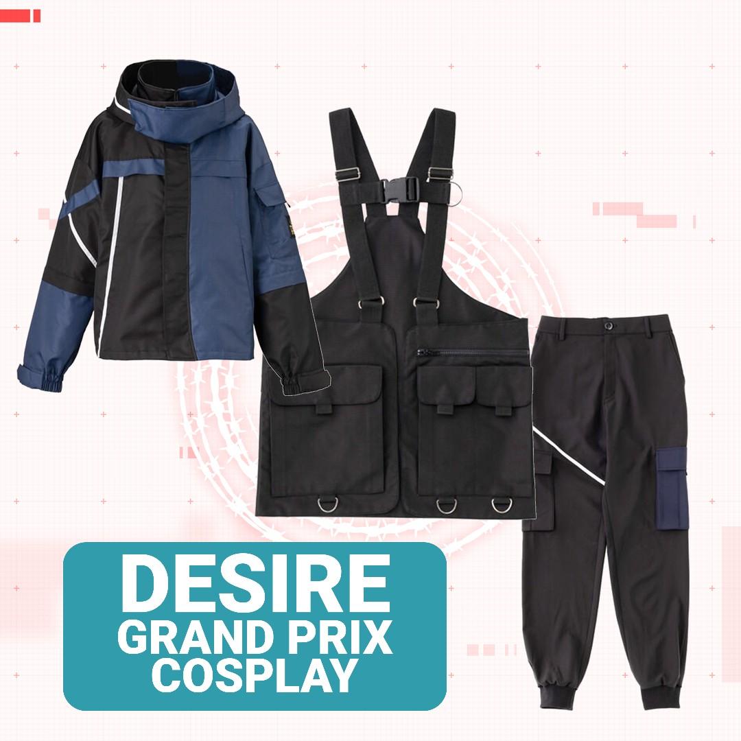 Kamen Rider Geats: Desire Grand Prix Cosplay, Men's Fashion, Activewear ...