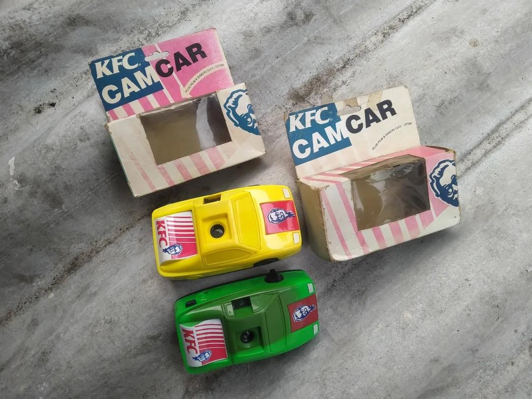 KAMERA ANALOG TOYCAM KFC CAR JADUL LAWAS LANGKA ANTIK VINTAGE ...