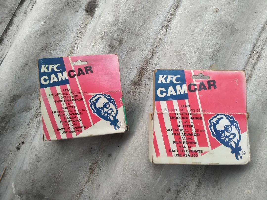 KAMERA ANALOG TOYCAM KFC CAR JADUL LAWAS LANGKA ANTIK VINTAGE ...