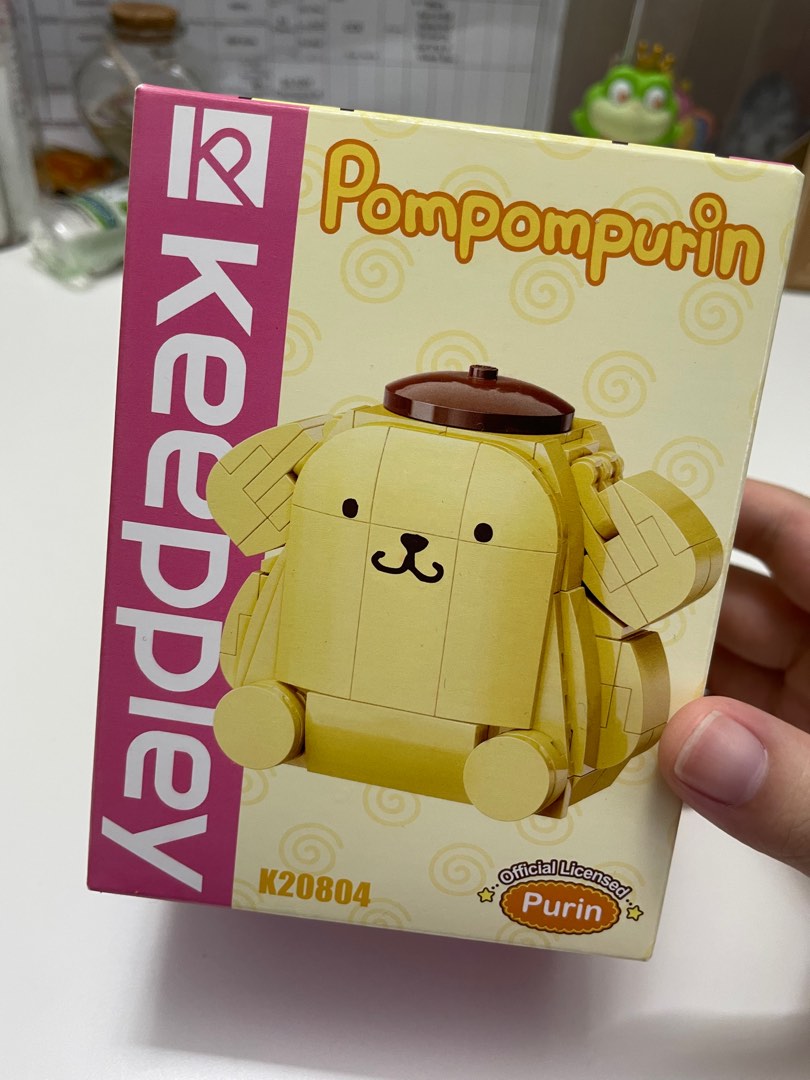 keeppley pompompurin bricks/lego, Hobbies & Toys, Toys & Games on Carousell