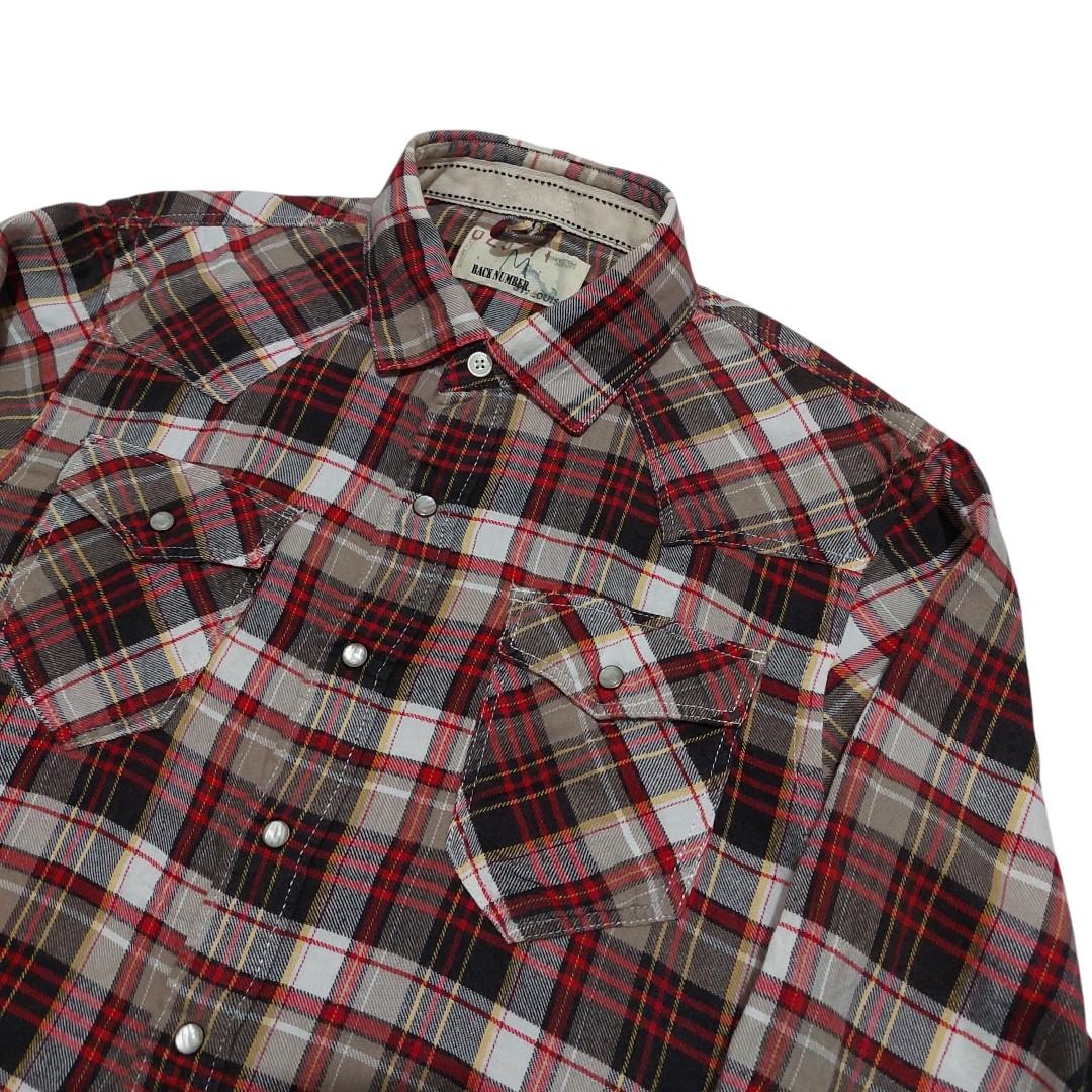 Kemeja Flannel Second /kemeja back number /baju flanel second original ...