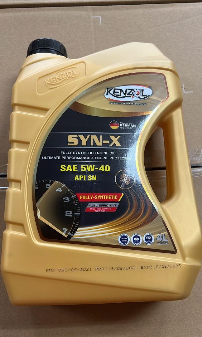 Kenzol Fully Synthetic Engine Oil 4litres, Car Accessories, Car ...