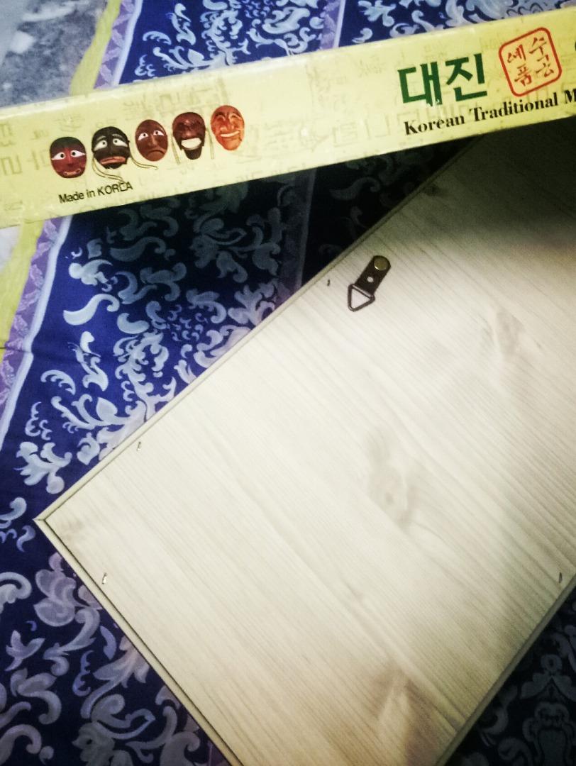 Korean Traditional Mask Frame, Hobbies & Toys, Stationery & Craft, Art ...