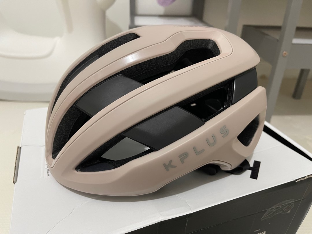 KPlus Nova Helmet Sand Beige Medium, Sports Equipment, Bicycles & Parts ...