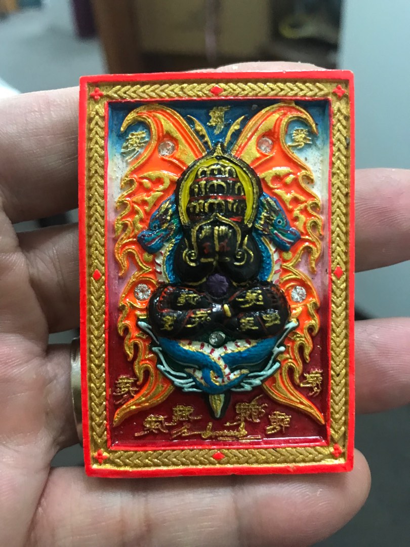 Kruba Krissana Butterfly Amulet Phra Pidta., Hobbies & Toys ...