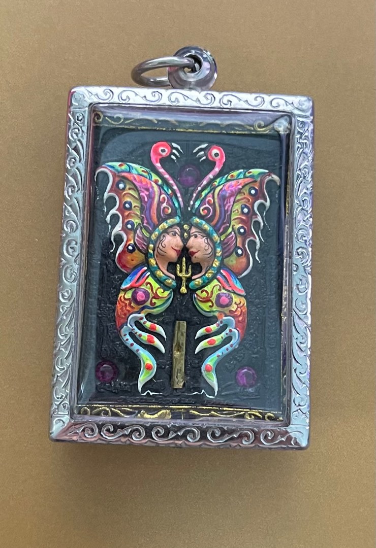 Kruba Krissana Butterfly Amulet, Hobbies & Toys, Memorabilia ...