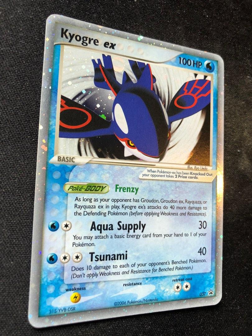 Kyogre EX #37 Ultra Rare Pokemon Promo Pokemon Cards/TCG, Hobbies ...