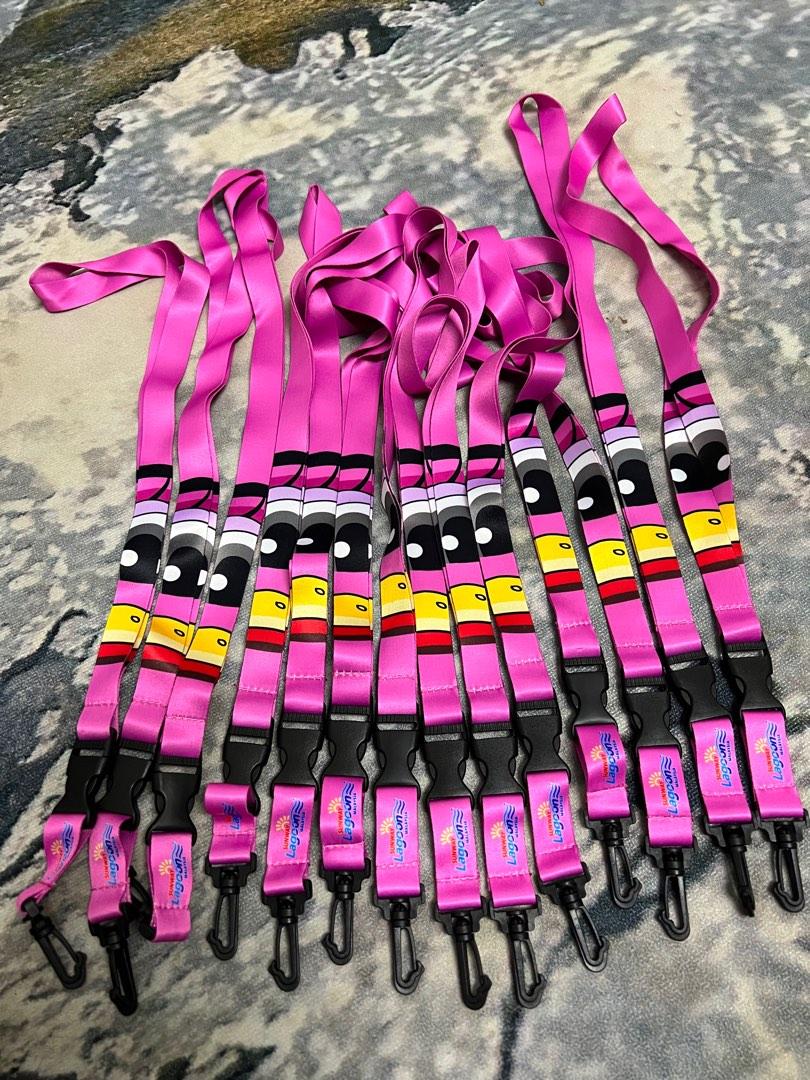 Lanyard - Sunway Lagoon Pink, Women's Fashion, Watches & Accessories ...