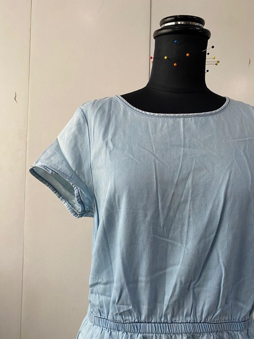 [Laura D] Denim dress, Women's Fashion, Dresses & Sets, Dresses on ...