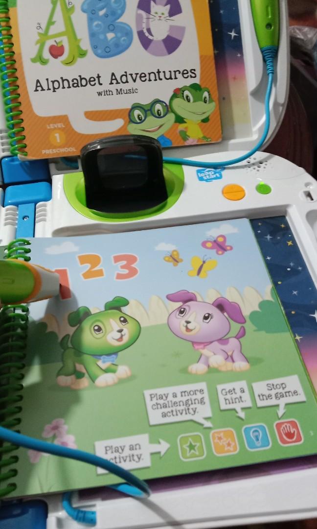 Leapfrog interactive learning book, Babies & Kids, Infant Playtime on ...