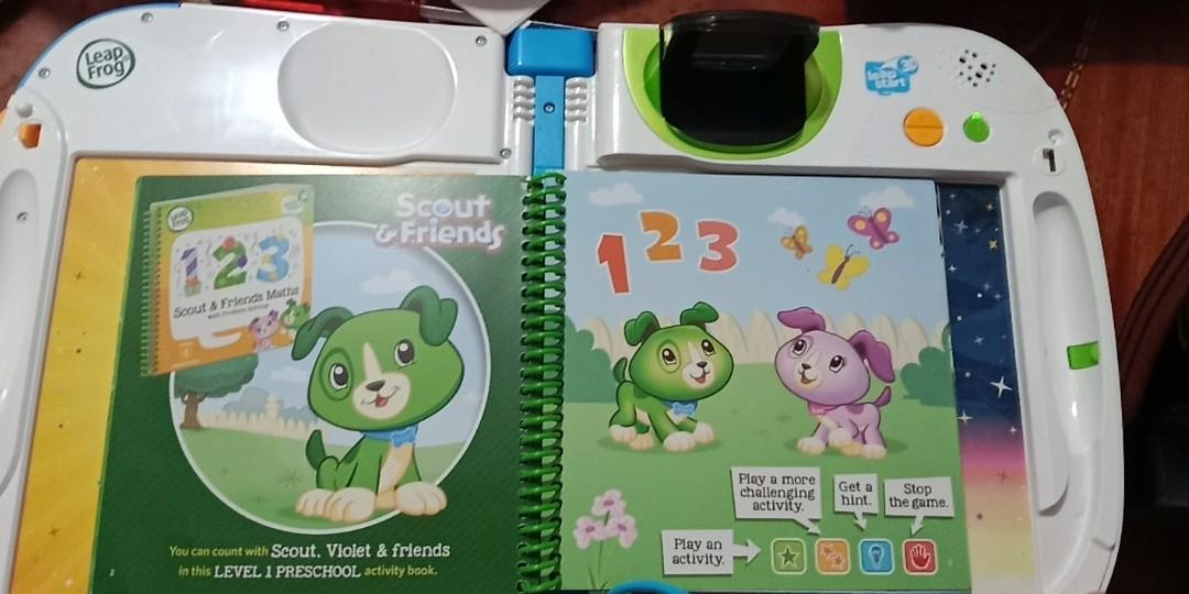 Leapfrog interactive learning book, Babies & Kids, Infant Playtime on ...