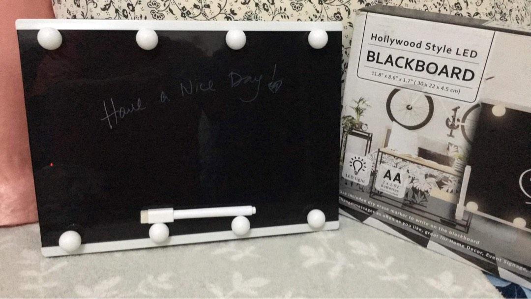 LED Blackboard, Furniture & Home Living, Home Decor, Other Home Decor ...